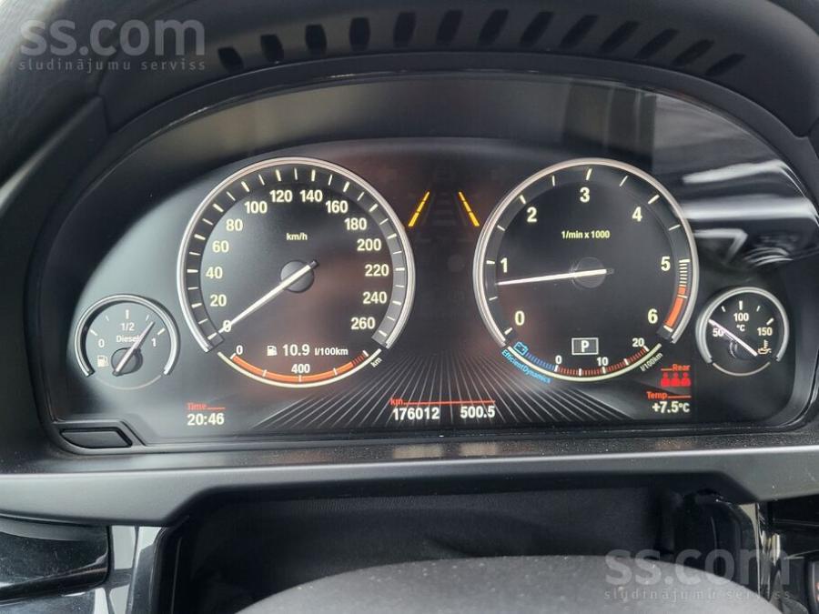 Melns BMW X5 2014 Talsi, ar dzinēja tilpumu 3.00 L un nobraukumu 176 tūkst. km par 27500 €, foto 17 vietnē AUTOMOTO.COM.LV