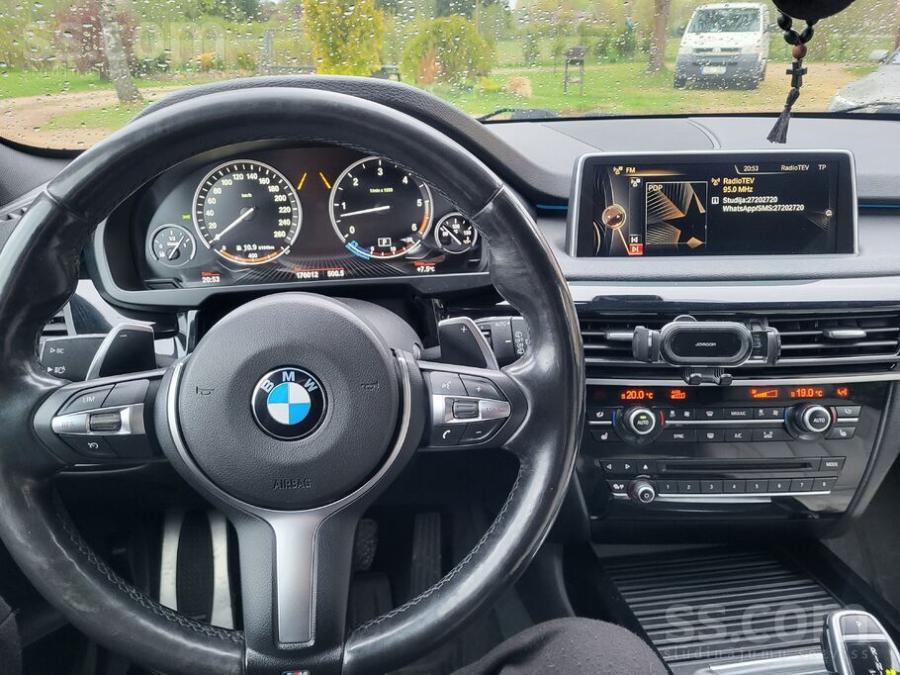 Melns BMW X5 2014 Talsi, ar dzinēja tilpumu 3.00 L un nobraukumu 176 tūkst. km par 27500 €, foto 18 vietnē AUTOMOTO.COM.LV