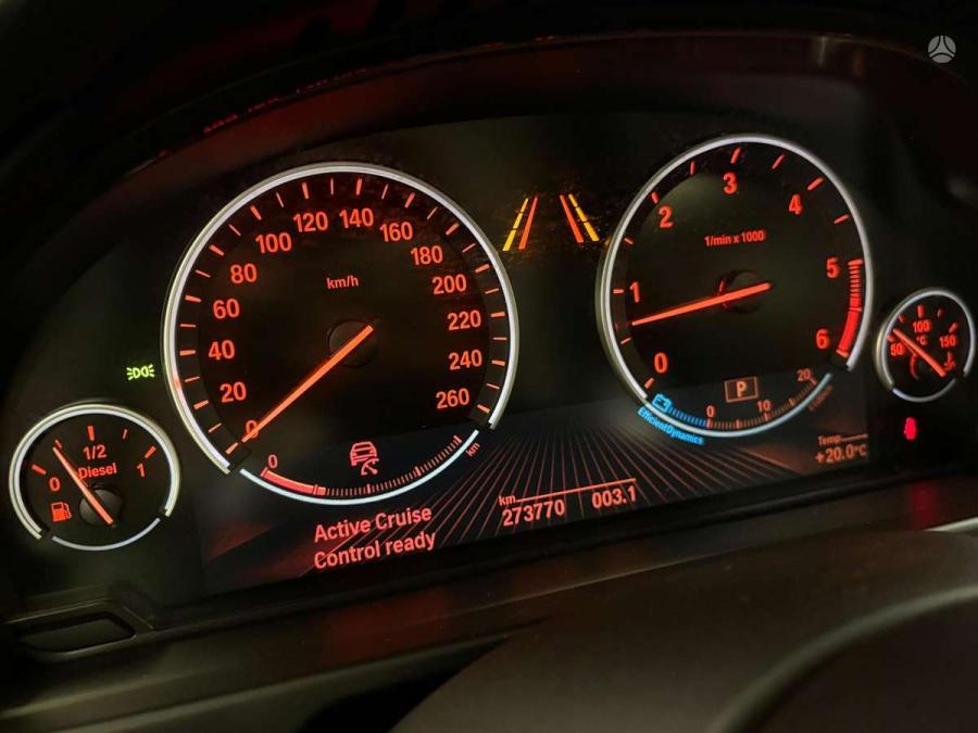 Black BMW X5 2014 in Marijampole, with an engine capacity of 2.99 L and mileage of 274 thousand km for 21650 €, photo 20 on AUTOMOTO.COM.LV