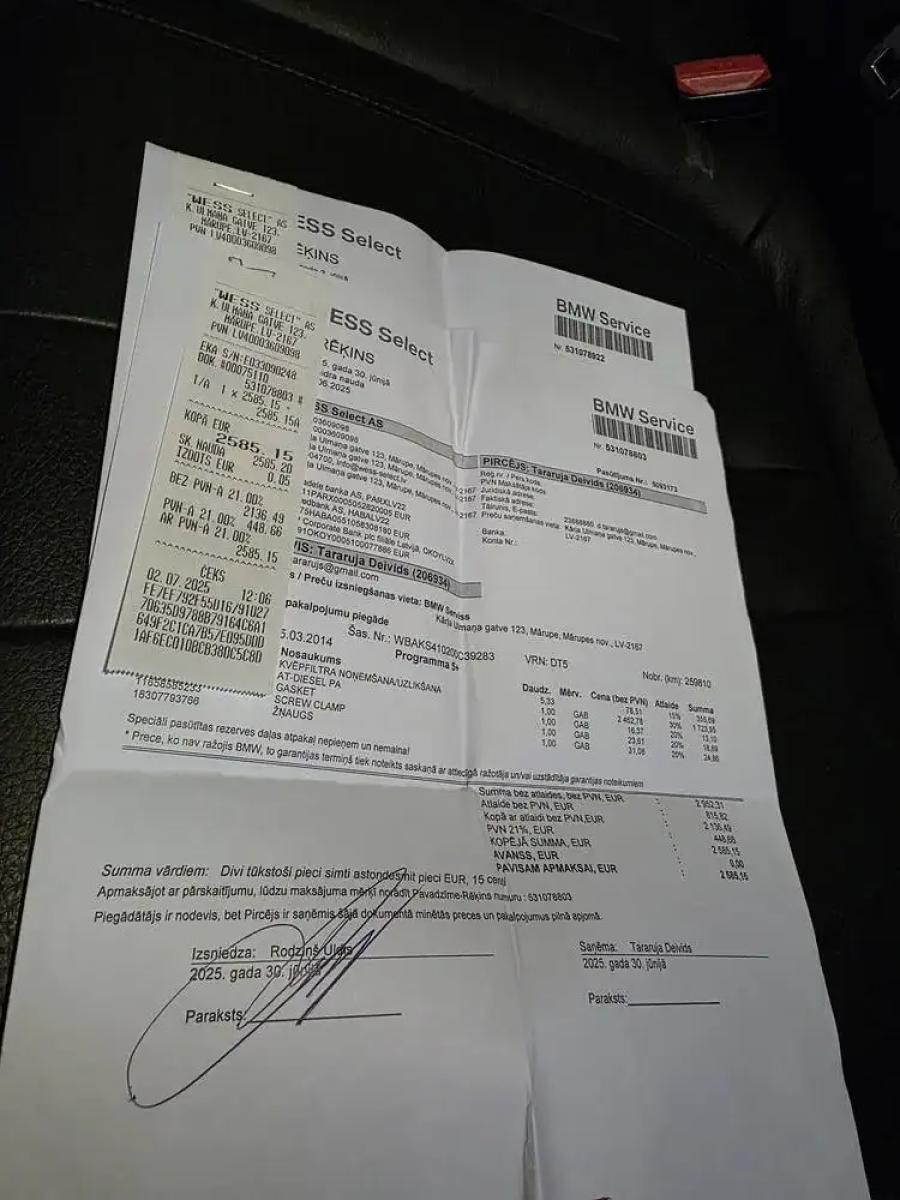Melns BMW X5 2014 Ventspils, ar dzinēja tilpumu 3.00 L un nobraukumu 270 tūkst. km par 24000 €, foto 35 vietnē AUTOMOTO.COM.LV