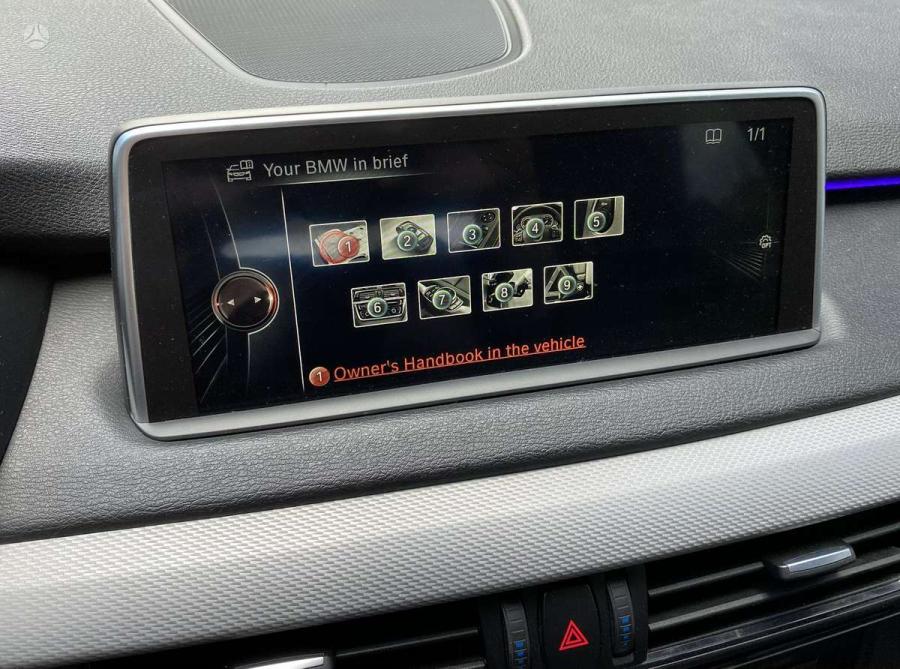 Black BMW X5 2014 in Marijampole, with an engine capacity of 2.99 L and mileage of 239 thousand km for 17499 €, photo 29 on AUTOMOTO.COM.LV
