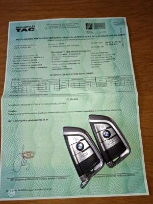 Черный БМВ Х5 2014 в Мариямполе, объемом двигателя 2.00 л и пробегом 296 тыс. км за 15500 €, фото 12 на AUTOMOTO.COM.LV