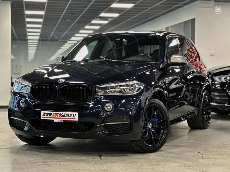 Black BMW X5 2014 in Klaipeda, with an engine capacity of 2.99 L and mileage of 288 thousand km for 19950 €, photo 1 on AUTOMOTO.COM.LV