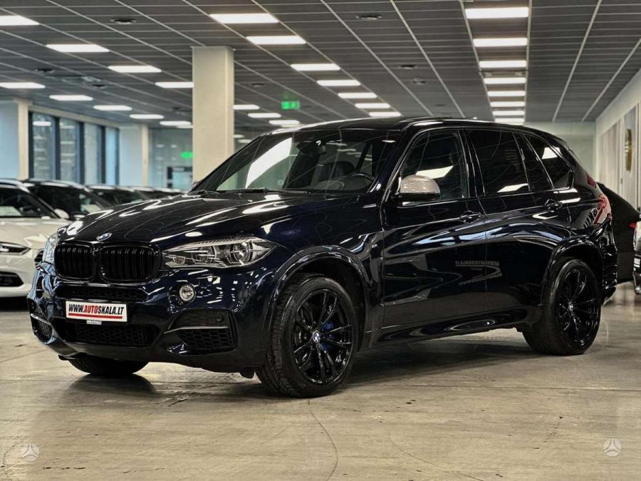 Black BMW X5 2014 in Klaipeda, with an engine capacity of 2.99 L and mileage of 288 thousand km for 19950 €, photo 15 on AUTOMOTO.COM.LV