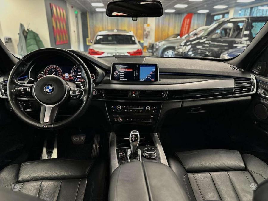 Black BMW X5 2014 in Klaipeda, with an engine capacity of 2.99 L and mileage of 288 thousand km for 19950 €, photo 21 on AUTOMOTO.COM.LV