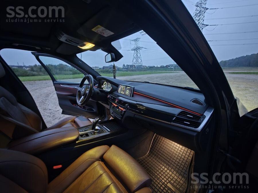 Melns BMW X5 2014 Rīga, ar dzinēja tilpumu 3.00 L un nobraukumu 245 tūkst. km par 20950 €, foto 13 vietnē AUTOMOTO.COM.LV