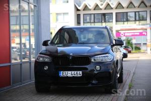 Black BMW X5 2014 in Riga, with an engine capacity of 3.00 L and mileage of 258 thousand km for 22895 €, photo  on AUTOMOTO.COM.LV