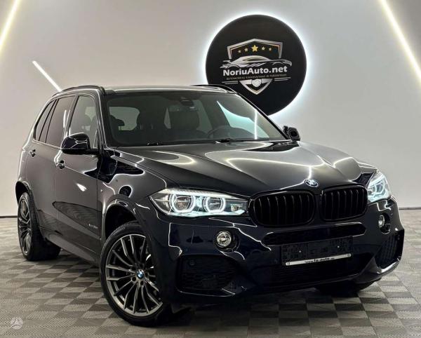 Black BMW X5 2014 in Marijampole, with an engine capacity of 2.00 L and mileage of 279 thousand km for 18750 €, photo 1 on AUTOMOTO.COM.LV