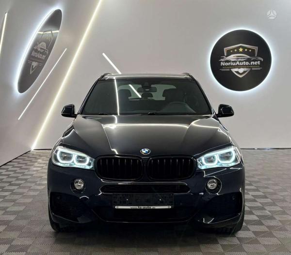 Black BMW X5 2014 in Marijampole, with an engine capacity of 2.00 L and mileage of 279 thousand km for 18750 €, photo 8 on AUTOMOTO.COM.LV