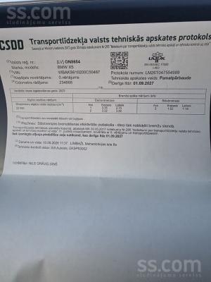 Black BMW X5 2014 in Valmiera, with an engine capacity of 3.00 L and mileage of 235 thousand km for 22400 €, photo 18 on AUTOMOTO.COM.LV