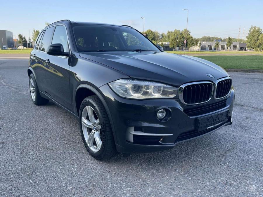 Melns BMW X5 2014 Kauņa, ar dzinēja tilpumu 3.00 L un nobraukumu 289 tūkst. km par 14250 €, foto 6 vietnē AUTOMOTO.COM.LV