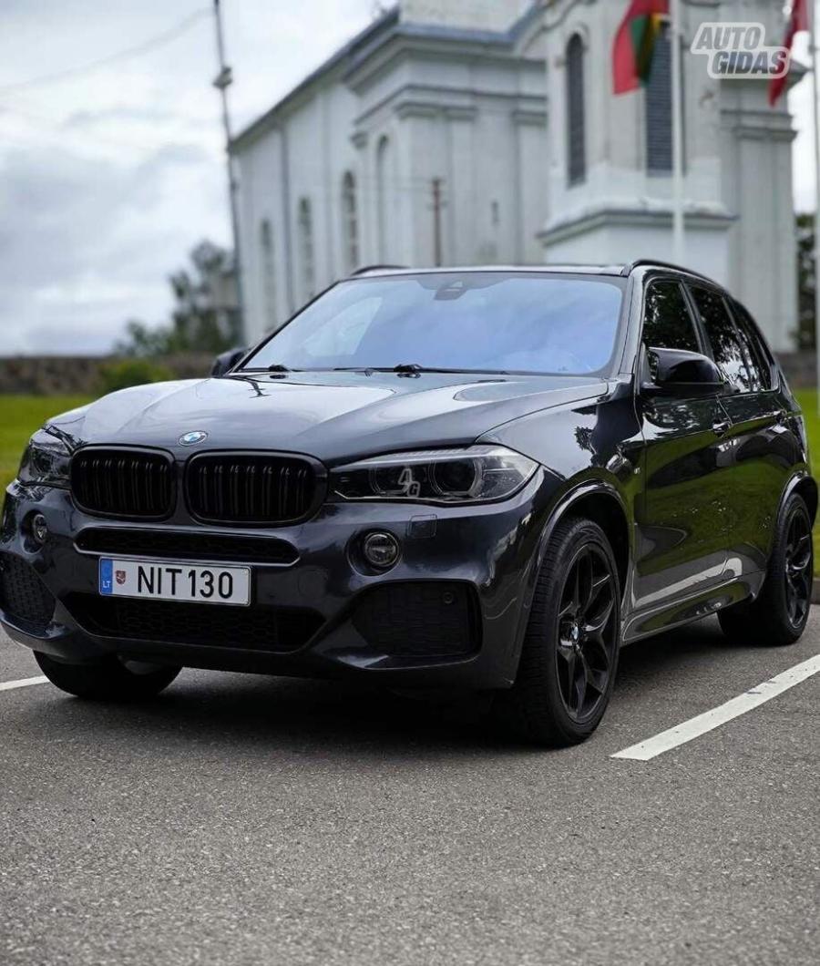 Melns BMW X5 2014 Viļņa, ar dzinēja tilpumu 3.00 L un nobraukumu 227 tūkst. km par 18500 €, foto 4 vietnē AUTOMOTO.COM.LV