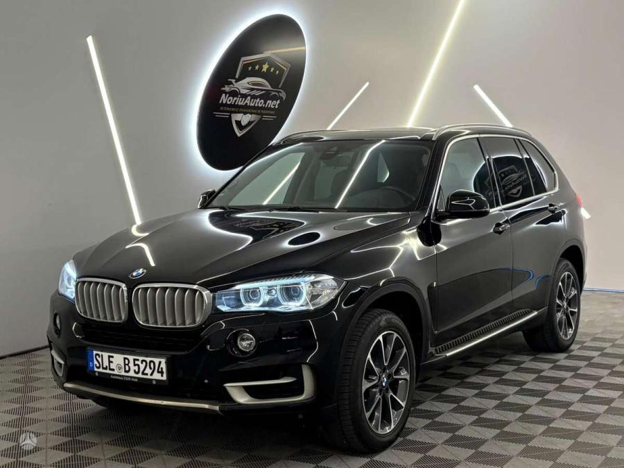 Melns BMW X5 2014 Marijampole, ar dzinēja tilpumu 2.00 L un nobraukumu 250 tūkst. km par 18450 €, foto 7 vietnē AUTOMOTO.COM.LV