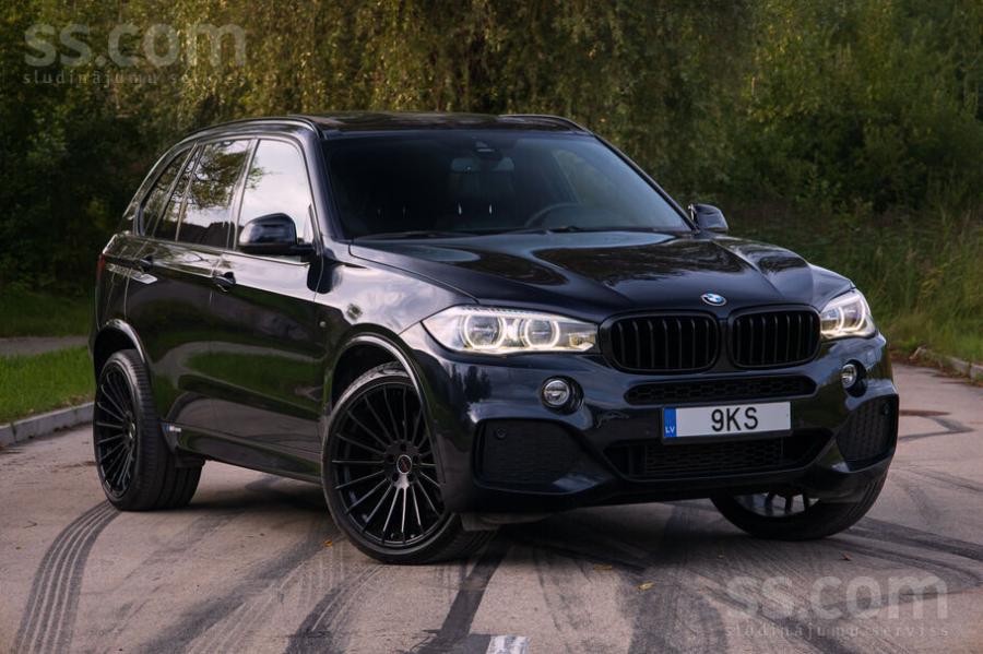 Melns BMW X5 2014 Rīga, ar dzinēja tilpumu 3.00 L un nobraukumu 260 tūkst. km par 23100 €, foto 1 vietnē AUTOMOTO.COM.LV