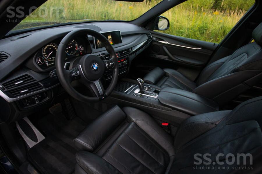 Melns BMW X5 2014 Rīga, ar dzinēja tilpumu 3.00 L un nobraukumu 260 tūkst. km par 23100 €, foto 8 vietnē AUTOMOTO.COM.LV
