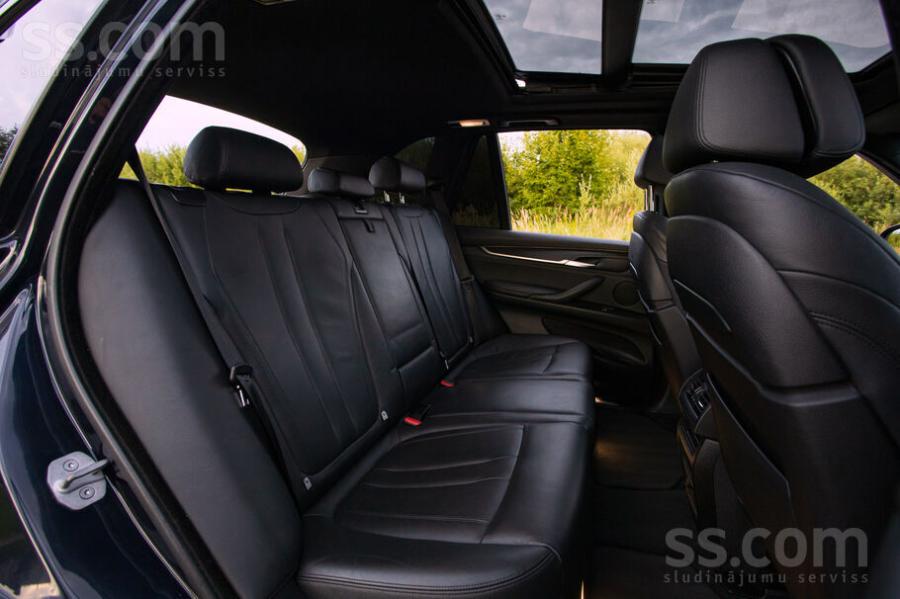 Melns BMW X5 2014 Rīga, ar dzinēja tilpumu 3.00 L un nobraukumu 260 tūkst. km par 23100 €, foto 18 vietnē AUTOMOTO.COM.LV