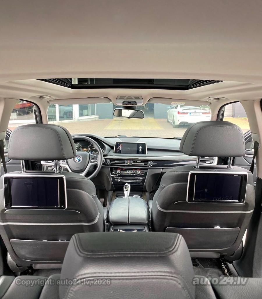 Black BMW X5 2014 in Tallinn, with an engine capacity of 3.00 L and mileage of 0 thousand km for 27000 €, photo 7 on AUTOMOTO.COM.LV