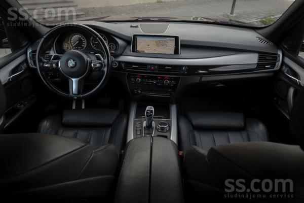 BMW X5 2014 Jelgava vietnē Melns BMW X5 2014 Jelgava, ar dzinēja tilpumu 3.00 L un nobraukumu 302 tūkst. km par 20450 €, foto 6 vietnē AUTOMOTO.COM.LV