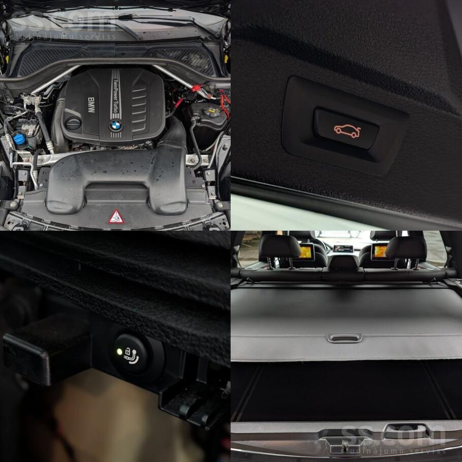 Black BMW X5 2014 in Jurmala, with an engine capacity of 3.00 L and mileage of 263 thousand km for 22950 €, photo 34 on AUTOMOTO.COM.LV