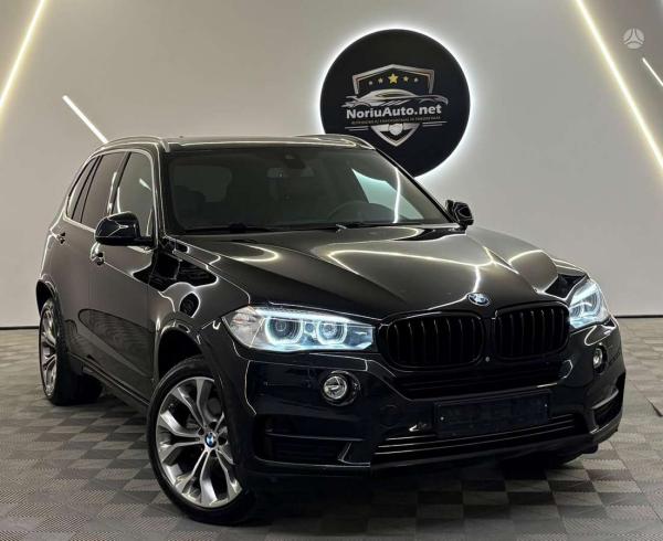 Melns BMW X5 2014 Marijampole, ar dzinēja tilpumu 2.99 L un nobraukumu 260 tūkst. km par 17999 €, foto 1 vietnē AUTOMOTO.COM.LV