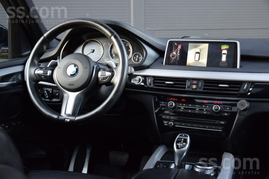 Melns BMW X5 2014 Rīga, ar dzinēja tilpumu 3.00 L un nobraukumu 285 tūkst. km par 19950 €, foto 23 vietnē AUTOMOTO.COM.LV