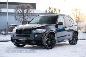 Black BMW X5 2015 in Tartu, with an engine capacity of 3.00 L and mileage of 163 thousand km for 27400 €, photo 5 on AUTOMOTO.COM.LV