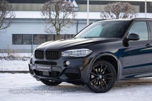 Black BMW X5 2015 in Tartu, with an engine capacity of 3.00 L and mileage of 163 thousand km for 27400 €, photo 6 on AUTOMOTO.COM.LV