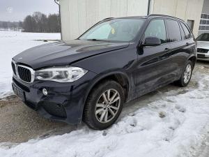 Black BMW X5 2015 in Anyksciai, with an engine capacity of 2.99 L and mileage of 372 thousand km for 11700 €, photo  on AUTOMOTO.COM.LV