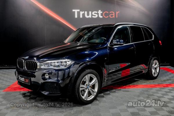 Melns BMW X5 2015 Pērnava, ar dzinēja tilpumu 3.00 L un nobraukumu 271 tūkst. km par 22500 €, foto 1 vietnē AUTOMOTO.COM.LV