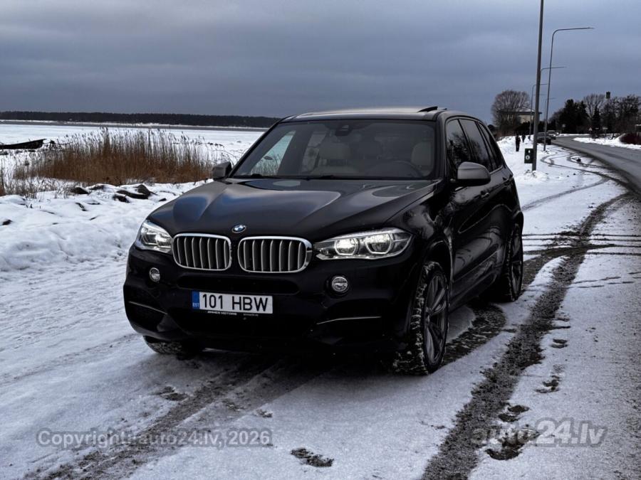 Black BMW X5 2015 in Tallinn, with an engine capacity of 3.00 L and mileage of 191 thousand km for 28500 €, photo 3 on AUTOMOTO.COM.LV