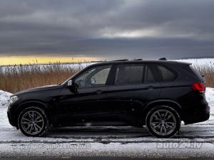 Black BMW X5 2015 in Tallinn, with an engine capacity of 3.00 L and mileage of 191 thousand km for 28500 €, photo 4 on AUTOMOTO.COM.LV