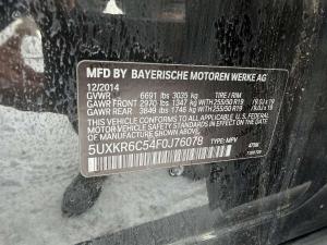Черный БМВ Х5 2015 в Каунас, объемом двигателя 4.40 л и пробегом 132 тыс. км за 10800 €, фото 22 на AUTOMOTO.COM.LV