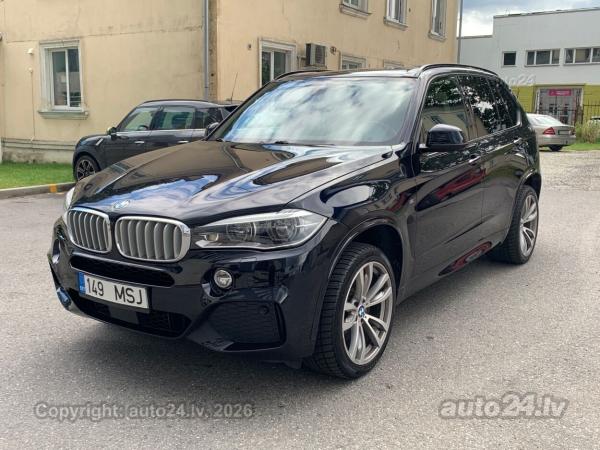 Black BMW X5 2015 in Tallinn, with an engine capacity of 3.00 L and mileage of 164 thousand km for 29500 €, photo 7 on AUTOMOTO.COM.LV