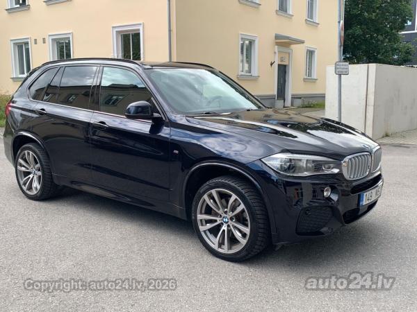 Black BMW X5 2015 in Tallinn, with an engine capacity of 3.00 L and mileage of 164 thousand km for 29500 €, photo 8 on AUTOMOTO.COM.LV