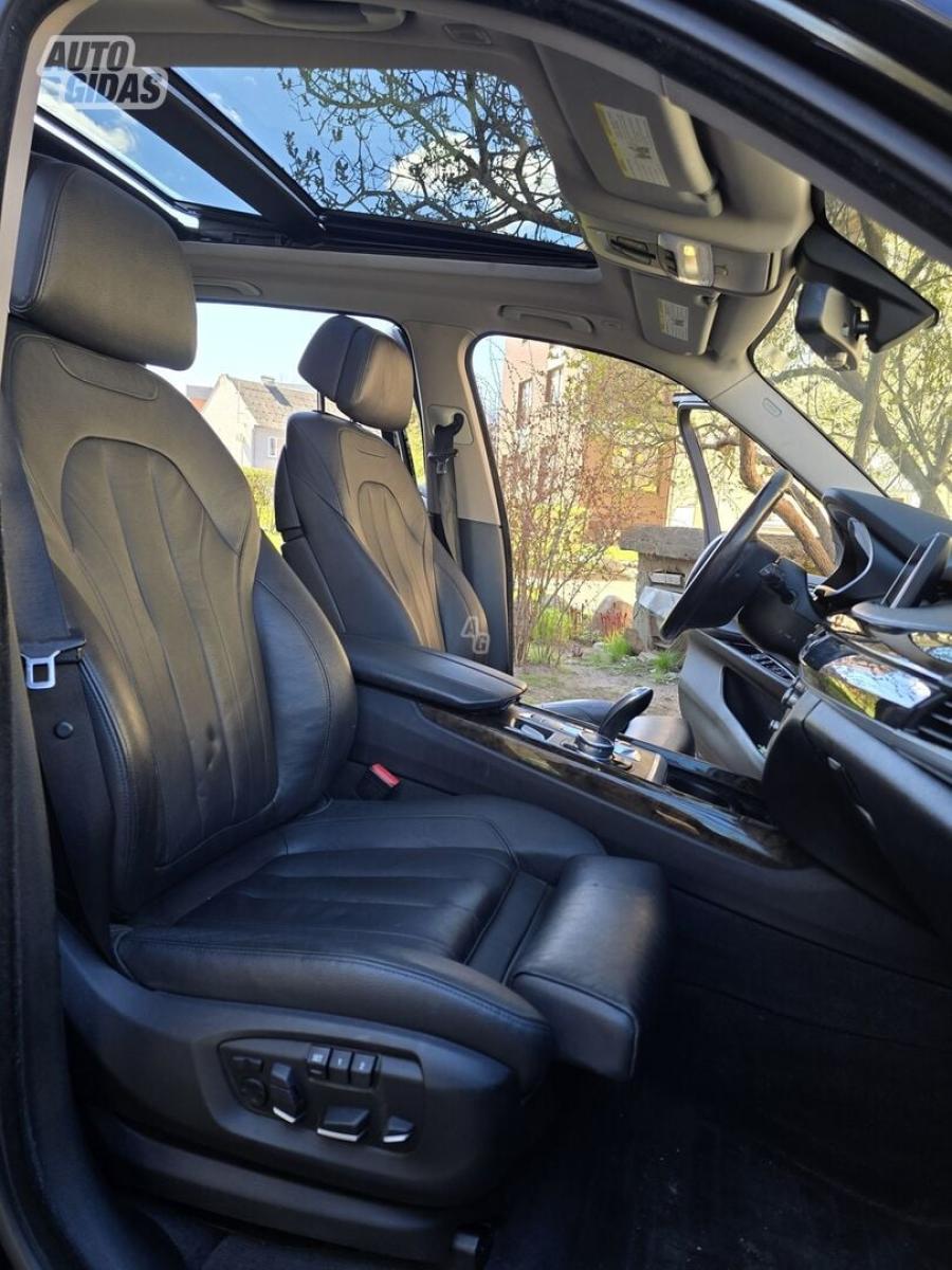 Black BMW X5 2015 in Radviliskis, with an engine capacity of 5.00 L and mileage of 114 thousand km for 9800 €, photo 17 on AUTOMOTO.COM.LV