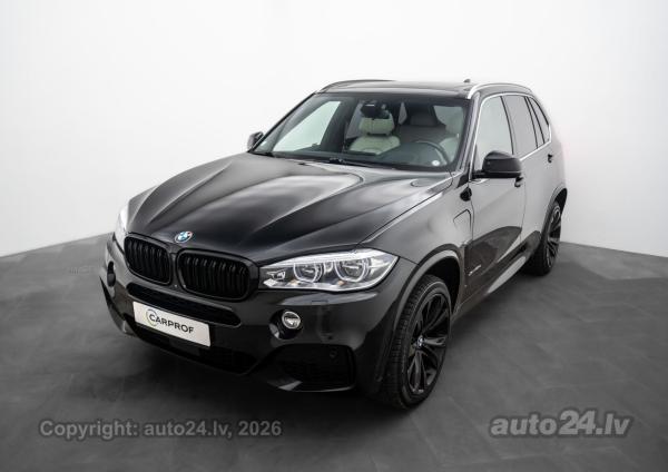 Black BMW X5 2015 in Tallinn, with an engine capacity of 2.00 L and mileage of 129 thousand km for 24999 €, photo 1 on AUTOMOTO.COM.LV