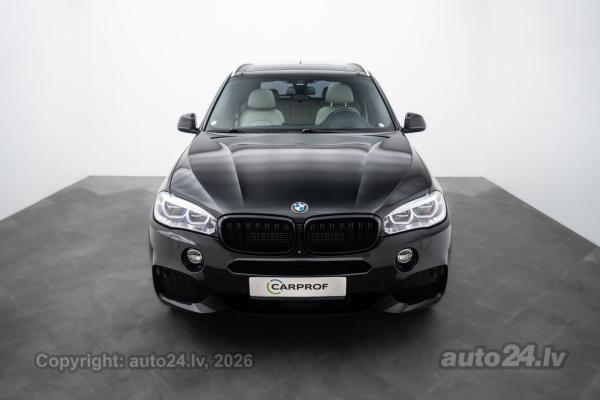 Black BMW X5 2015 in Tallinn, with an engine capacity of 2.00 L and mileage of 129 thousand km for 24999 €, photo 2 on AUTOMOTO.COM.LV