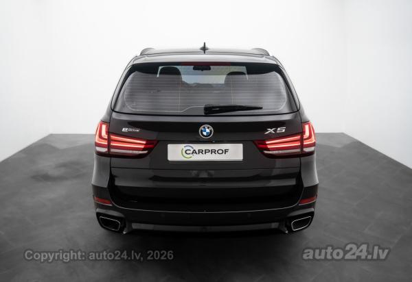 Black BMW X5 2015 in Tallinn, with an engine capacity of 2.00 L and mileage of 129 thousand km for 24999 €, photo 5 on AUTOMOTO.COM.LV