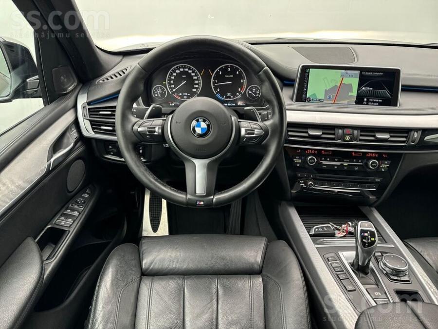 Melns BMW X5 2015 Rīga, ar dzinēja tilpumu 3.00 L un nobraukumu 188 tūkst. km par 27600 €, foto 5 vietnē AUTOMOTO.COM.LV