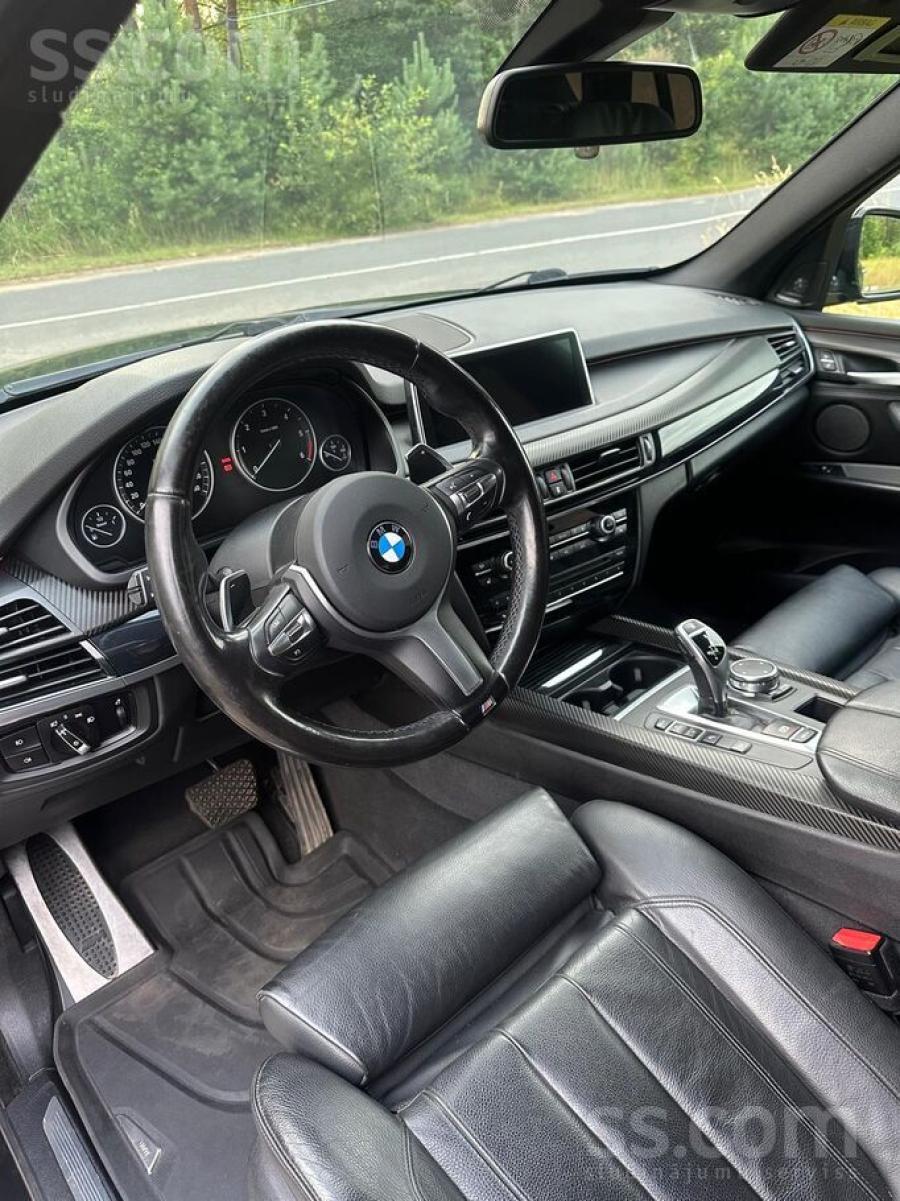 Melns BMW X5 2015 Rīga, ar dzinēja tilpumu 3.00 L un nobraukumu 209 tūkst. km par 22500 €, foto 8 vietnē AUTOMOTO.COM.LV