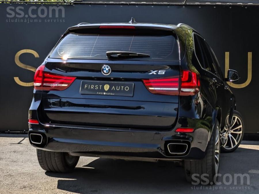 Melns BMW X5 2015 Tukums, ar dzinēja tilpumu 3.00 L un nobraukumu 202 tūkst. km par 24990 €, foto 4 vietnē AUTOMOTO.COM.LV