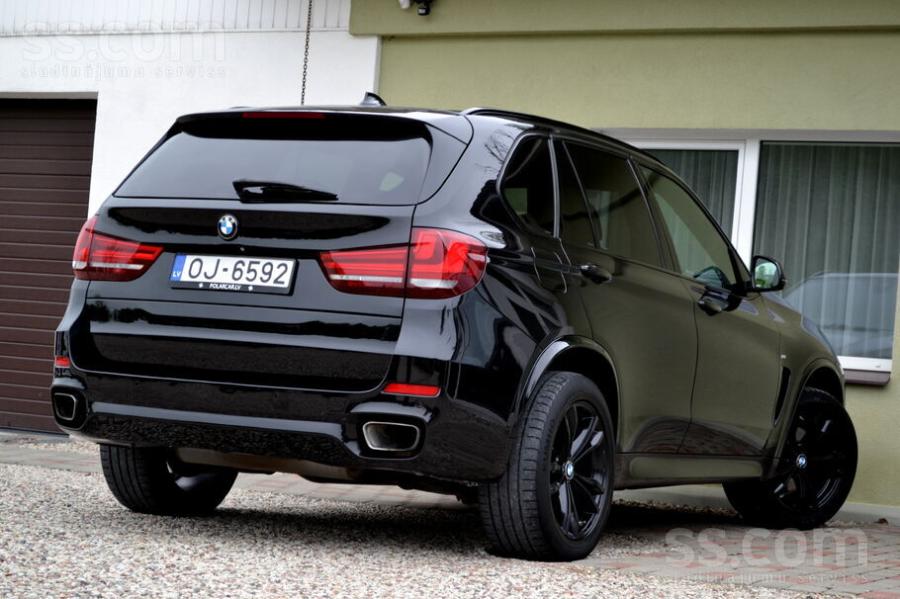 Черный БМВ Х5 2015 в Тукумс, объемом двигателя 3.00 л и пробегом 259 тыс. км за 20190 €, фото 4 на AUTOMOTO.COM.LV