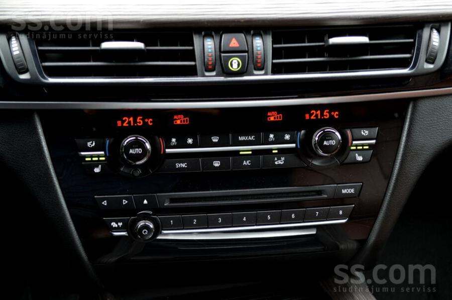 Черный БМВ Х5 2015 в Тукумс, объемом двигателя 3.00 л и пробегом 259 тыс. км за 20190 €, фото 21 на AUTOMOTO.COM.LV