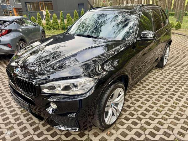 Black BMW X5 2015 in Kaunas, with an engine capacity of 2.98 L and mileage of 170 thousand km for 16500 €, photo 1 on AUTOMOTO.COM.LV