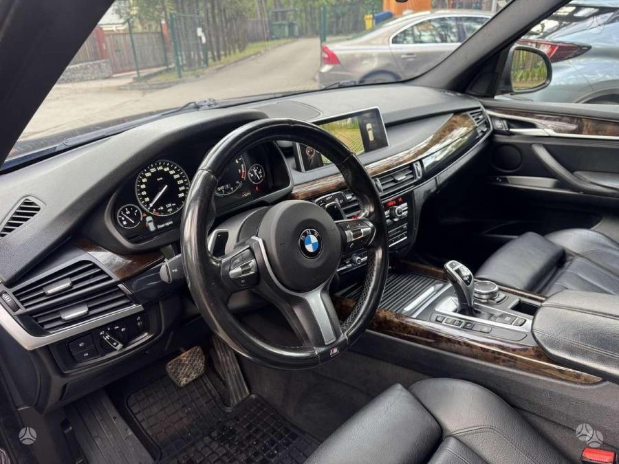 Черный БМВ Х5 2015 в Каунас, объемом двигателя 2.98 л и пробегом 170 тыс. км за 16500 €, фото 7 на AUTOMOTO.COM.LV