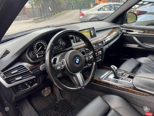 Черный БМВ Х5 2015 в Каунас, объемом двигателя 2.98 л и пробегом 170 тыс. км за 17500 €, фото 6 на AUTOMOTO.COM.LV