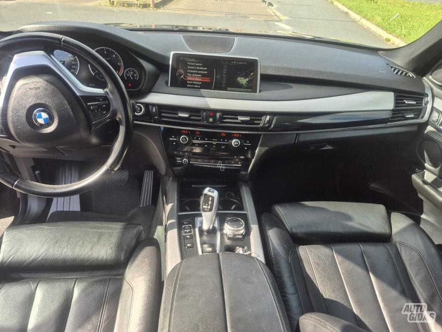 Melns BMW X5 2015 Klaipėda, ar dzinēja tilpumu 3.00 L un nobraukumu 235 tūkst. km par 17500 €, foto 12 vietnē AUTOMOTO.COM.LV