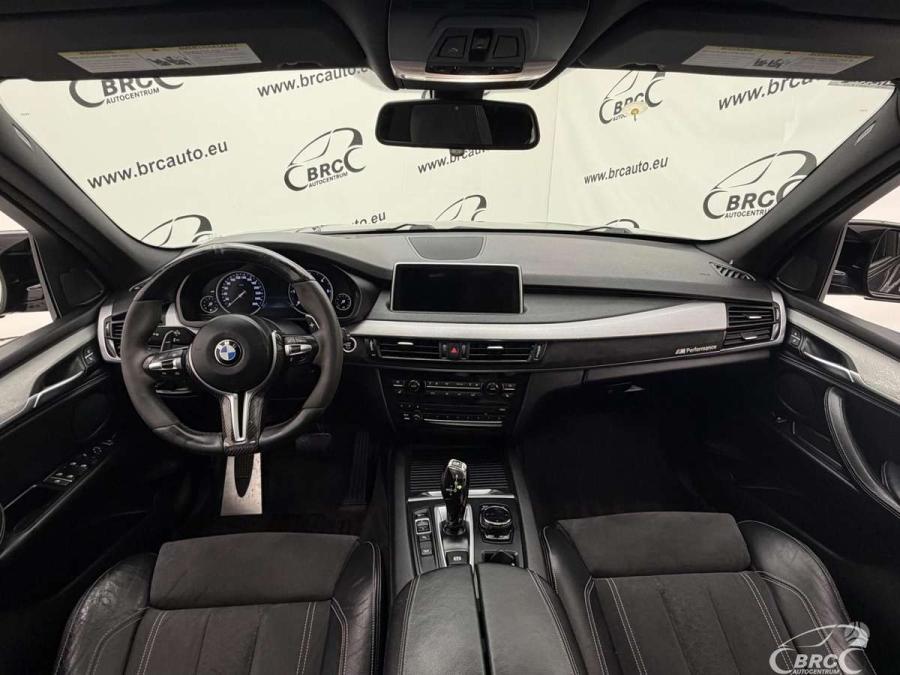 Black BMW X5 2015 in Vilnius, with an engine capacity of 2.99 L and mileage of 243 thousand km for 18255 €, photo 5 on AUTOMOTO.COM.LV