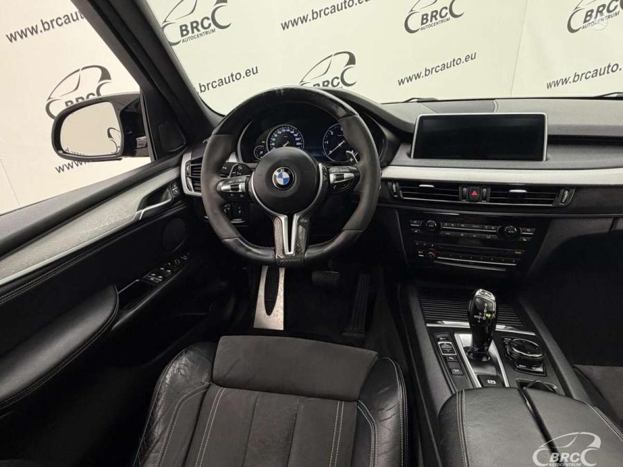 Black BMW X5 2015 in Vilnius, with an engine capacity of 2.99 L and mileage of 243 thousand km for 18255 €, photo 16 on AUTOMOTO.COM.LV
