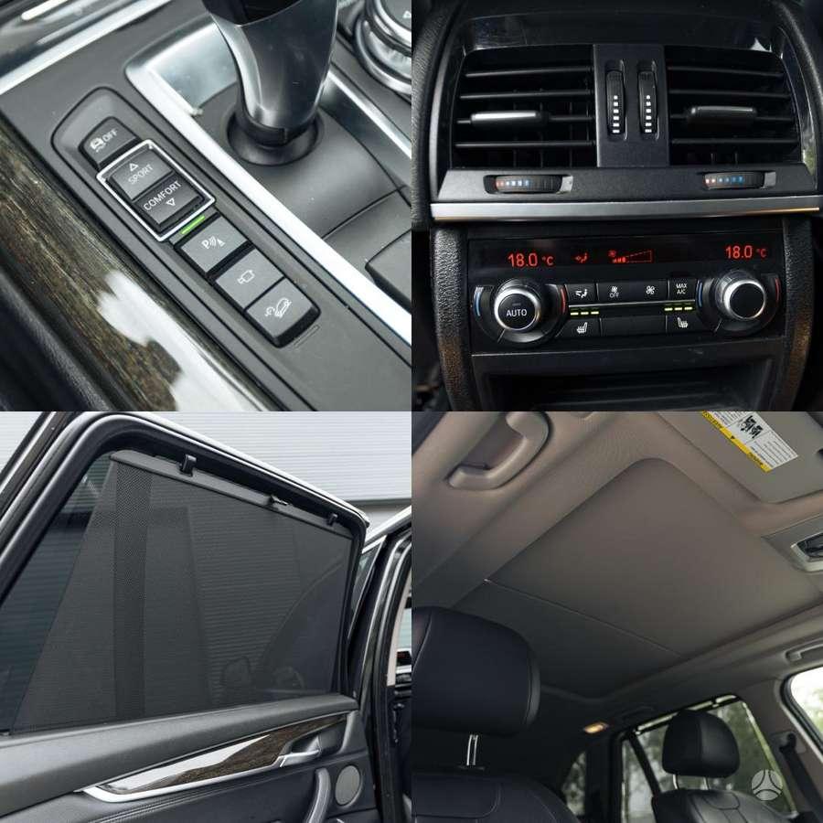 Black BMW X5 2015 in Klaipeda, with an engine capacity of 3.00 L and mileage of 184 thousand km for 17500 €, photo 17 on AUTOMOTO.COM.LV